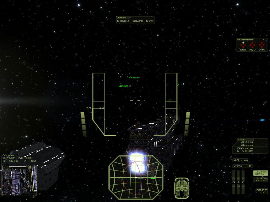 Subspace Torpedo Demonstration #03 image - Inferno: Alliance Reborn mod ...