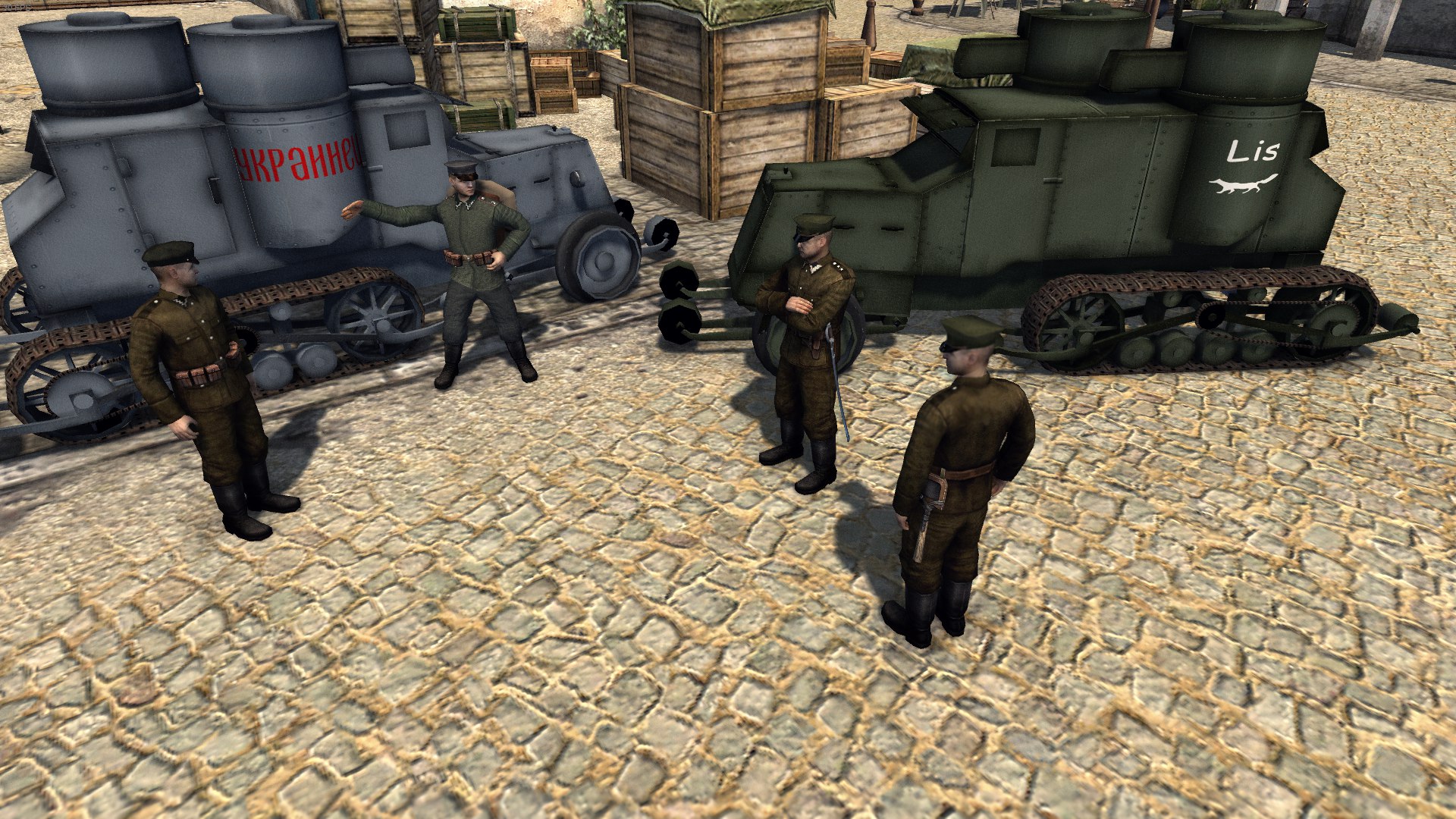 Ukrainian and Polish armored vehicles image - Men of War : Russian ...