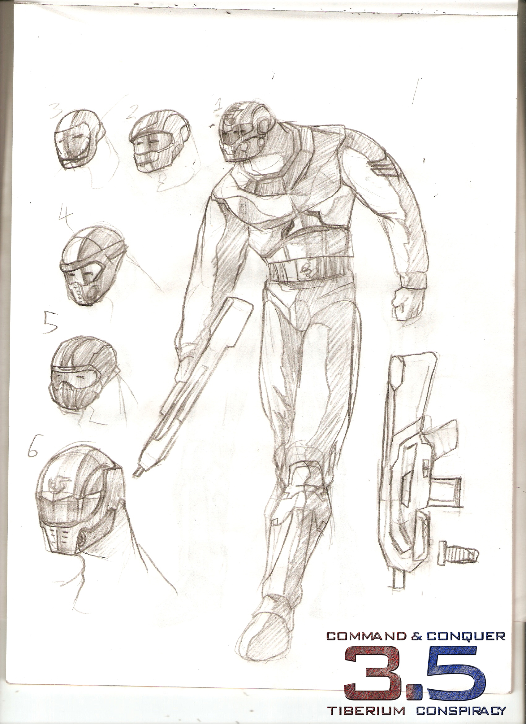 First prototype of GDI Infantry image - Command and Conquer 3.5 ...