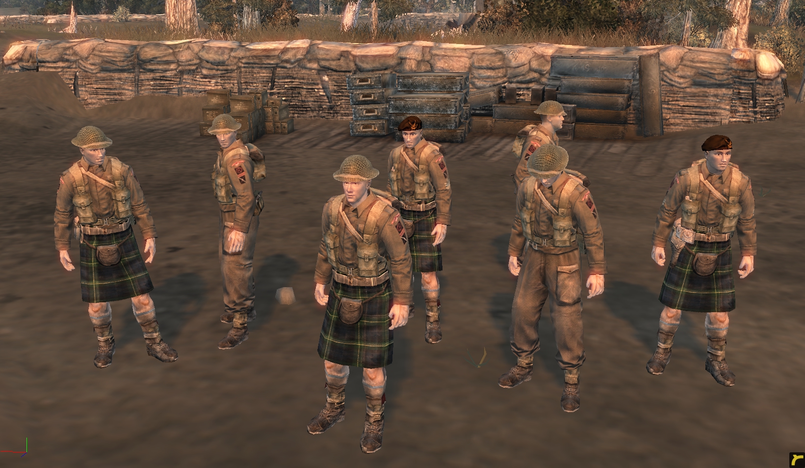 Highlanders (51st "highland" division) image - Europe at War mod for ...