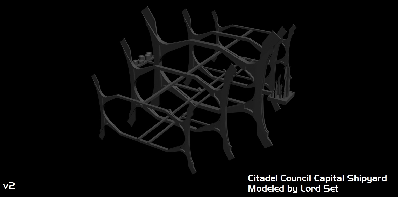 Citadel Council Capital Shipyard image - Dawn of the Reapers mod for ...