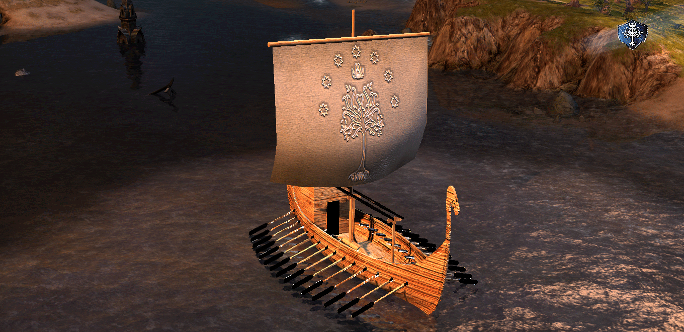 Gondor Transport Ship image - The Last Hope of the Third Age mod for ...