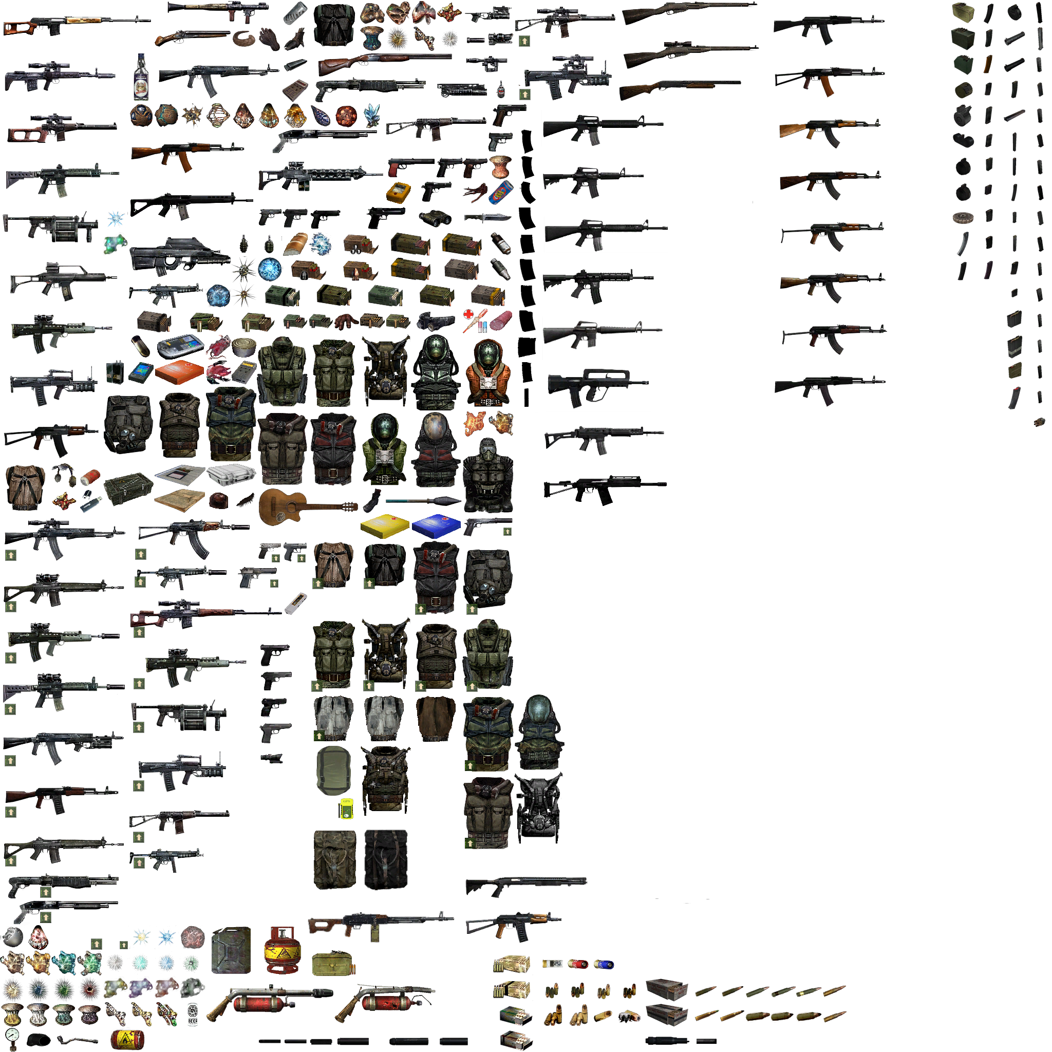 Current inventory as of February 8th, 2012 image - Zone of Alienation ...