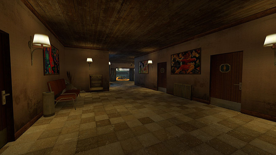 Restaurants and underpass image - Off Limits mod for Half-Life 2 - ModDB