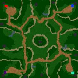 Warcraft 2.5 V0.9l Ancient Forest Mapoverview image - ModDB