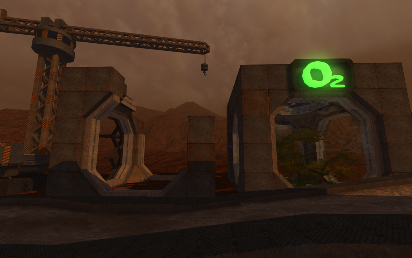 Demo image - Mars Massacre mod for Cube 2: Sauerbraten - ModDB