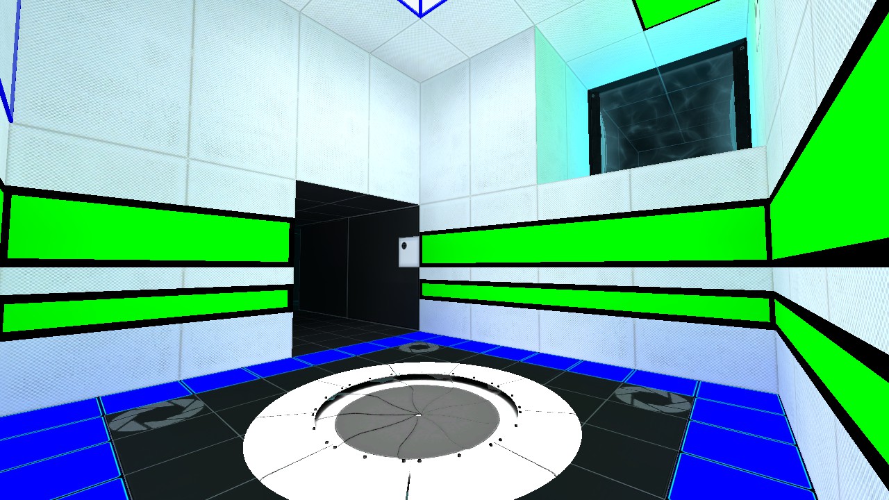 A new start image - 95 tests mod for Portal 2 - ModDB