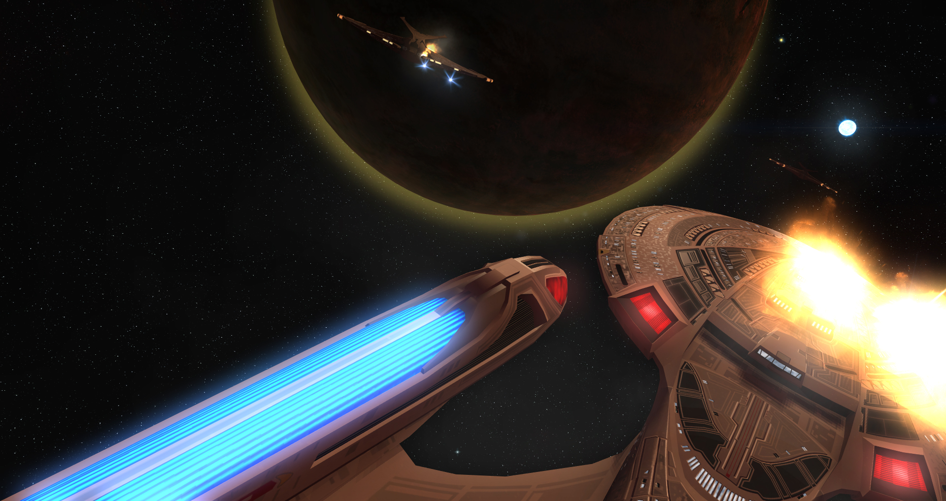 Sona battleship and the Krabby! image - Star Trek: Armada 3 mod for ...
