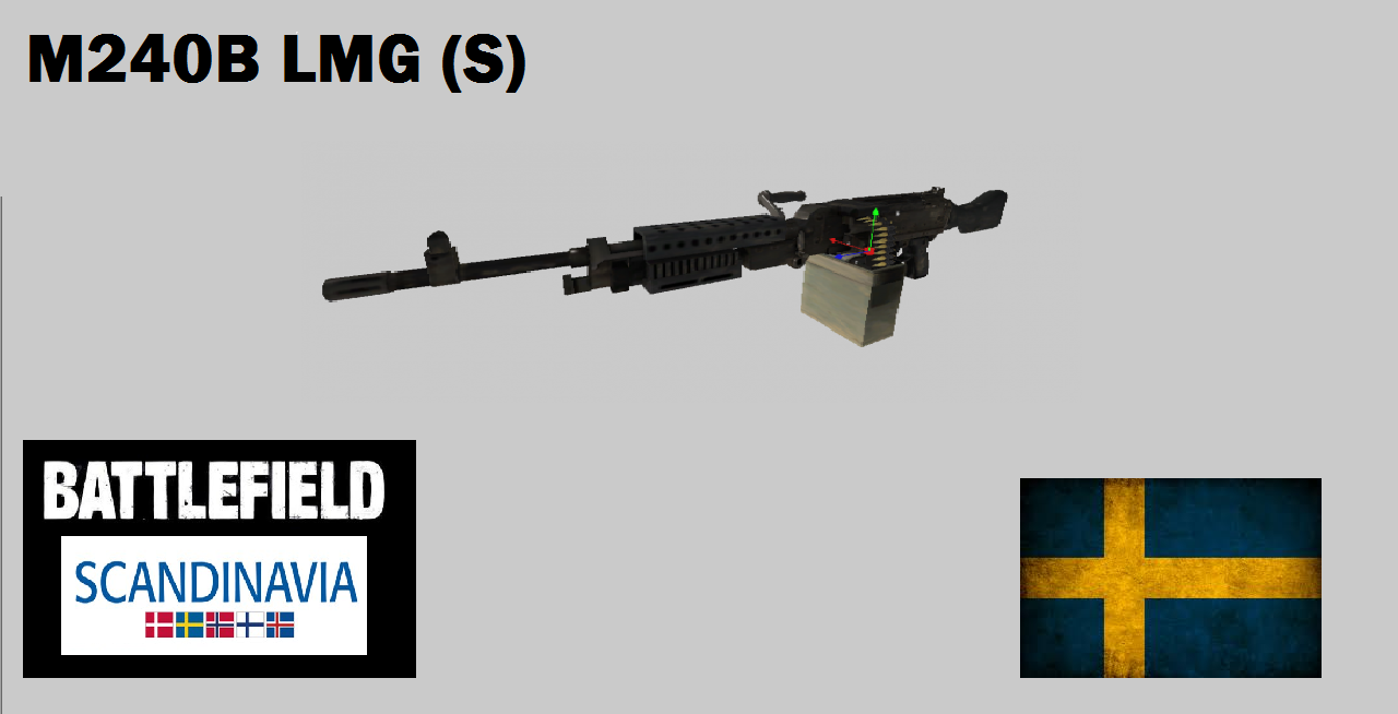 M240B LMG (S) image - Battlefield: Scandinavia mod for Battlefield 2 ...