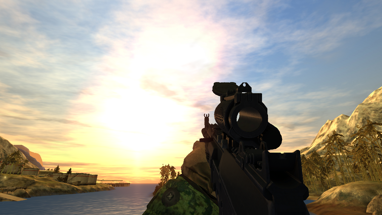 Updated model and textures for the AK-12 image - Battlefield 2: Final ...