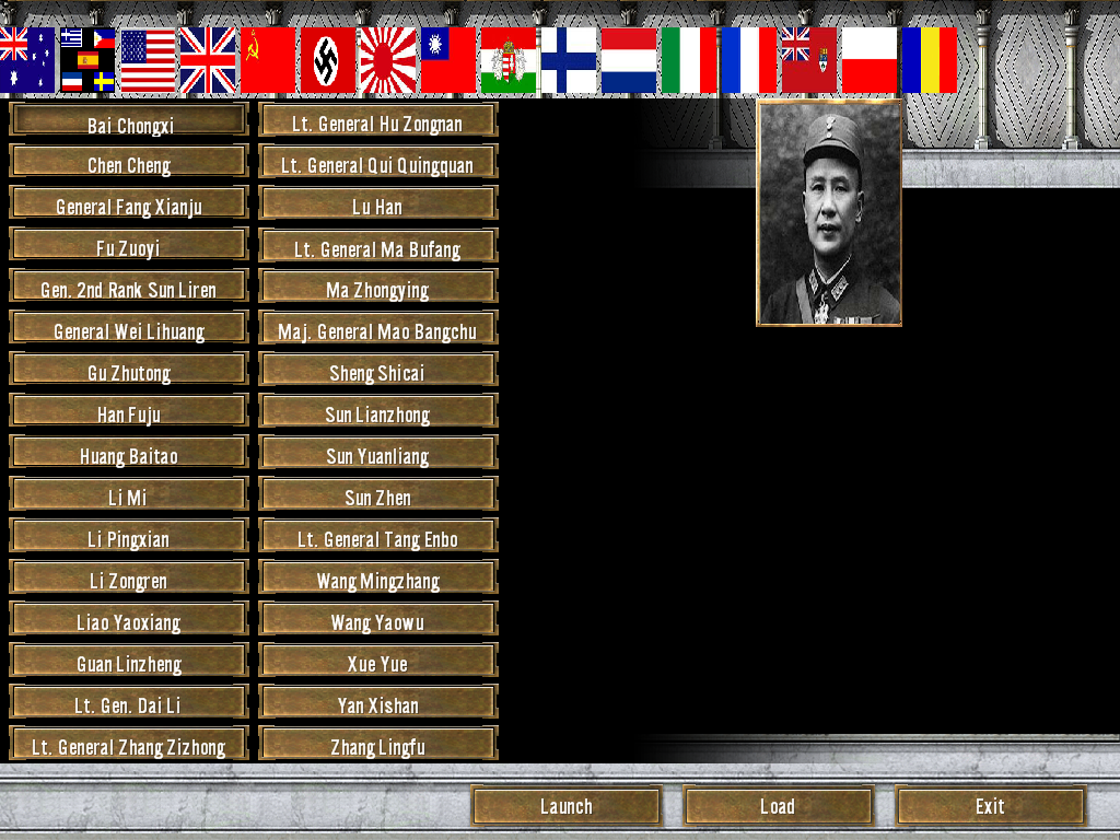 up to 48 generals available per nation in WW2 image - Axis & Allies ...