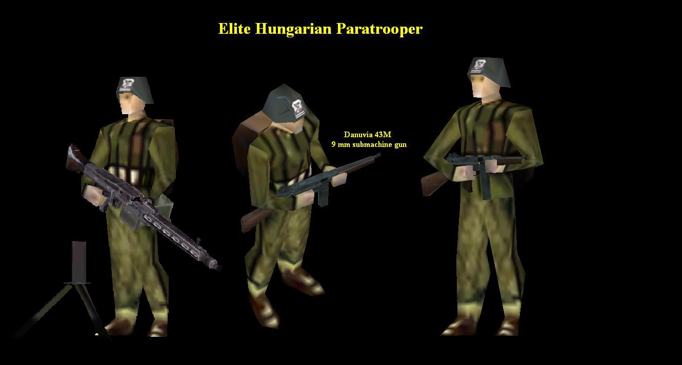 Elite Hungarian Paratroopers image - Axis & Allies: Uncommon Valor mod ...