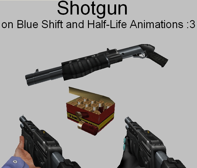 Beta Shotgun image - Azure Sheep:Original Remake mod for Half-Life - ModDB