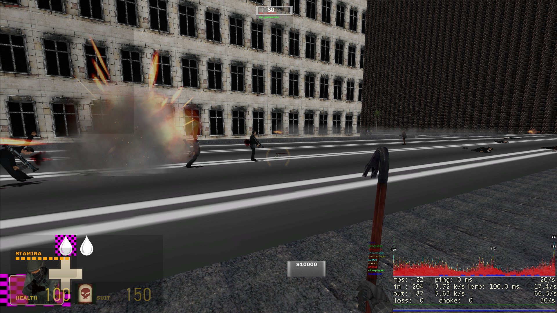 police(NPCs) with rpgs vs zombies image - CrimeWars mod for Half-Life 2 ...