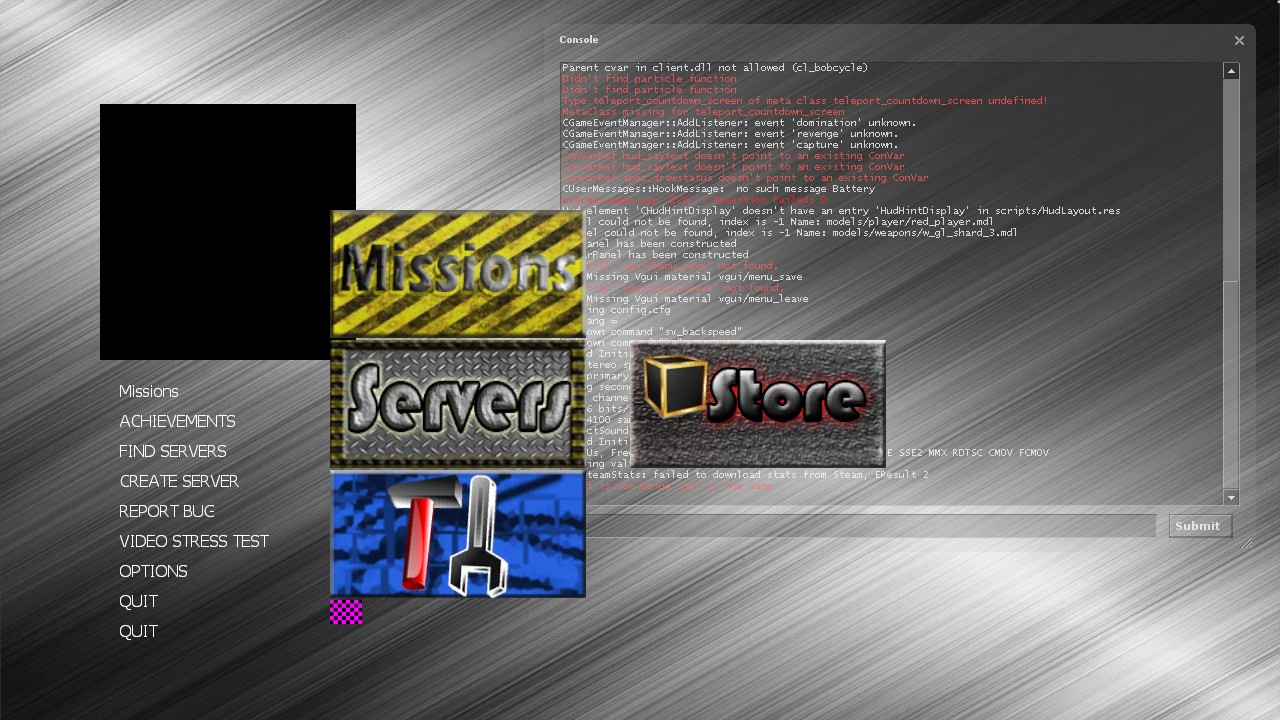 Working on Main Menu image - CrimeWars mod for Half-Life 2 - ModDB