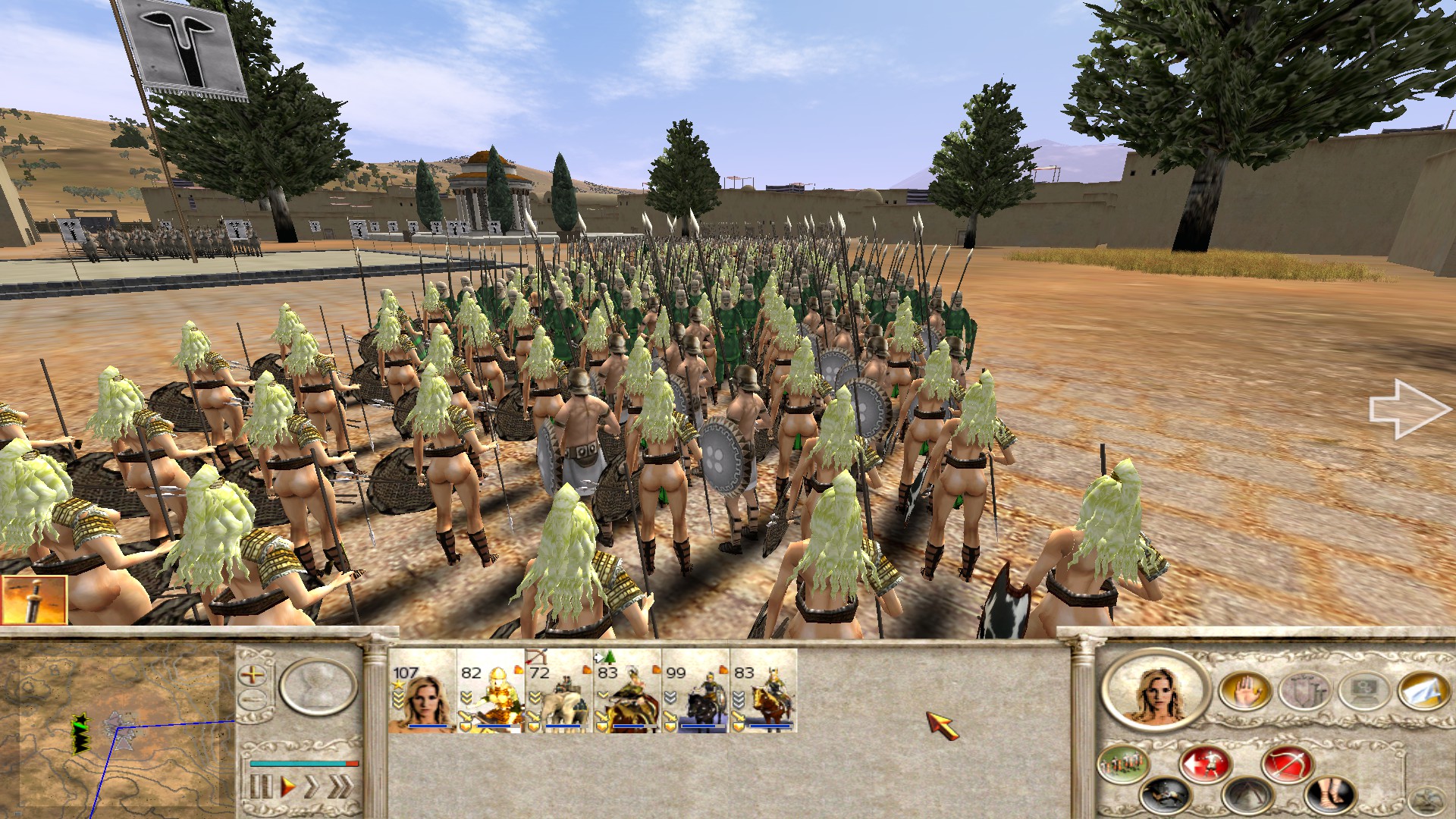 18+ Viewers Only - Amazon Peltast Mercenary image - Amazons: Total War ...