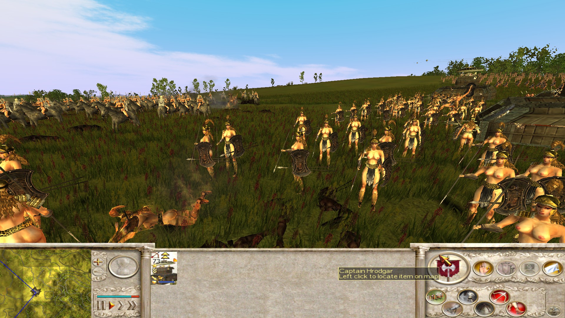 18+ Viewers Only - Amazons Total War, Amazon Heavy Peltast Animation ...