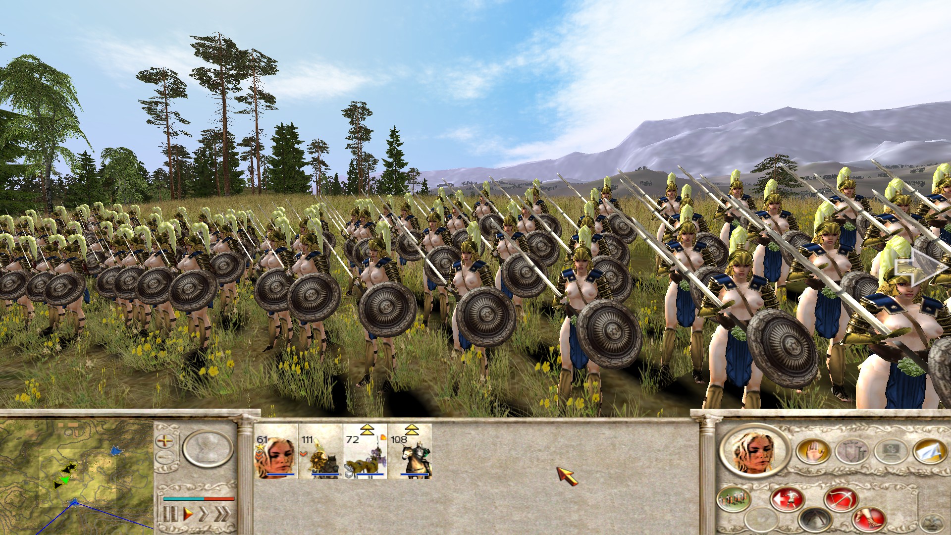 18+ Viewers Only - Amazons Total War, Amazon Temple Guard test image ...