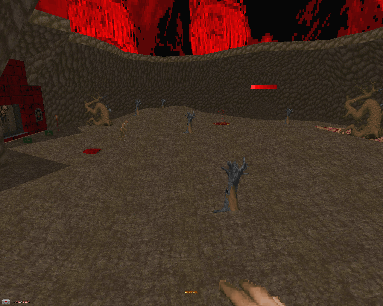 Start of E3M1 image - DOOM:ONE mod for Doom - ModDB