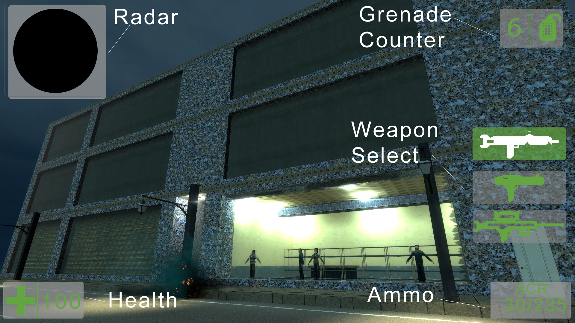 New HUD Layout image - Infinity Violation mod for Half-Life 2: Episode ...