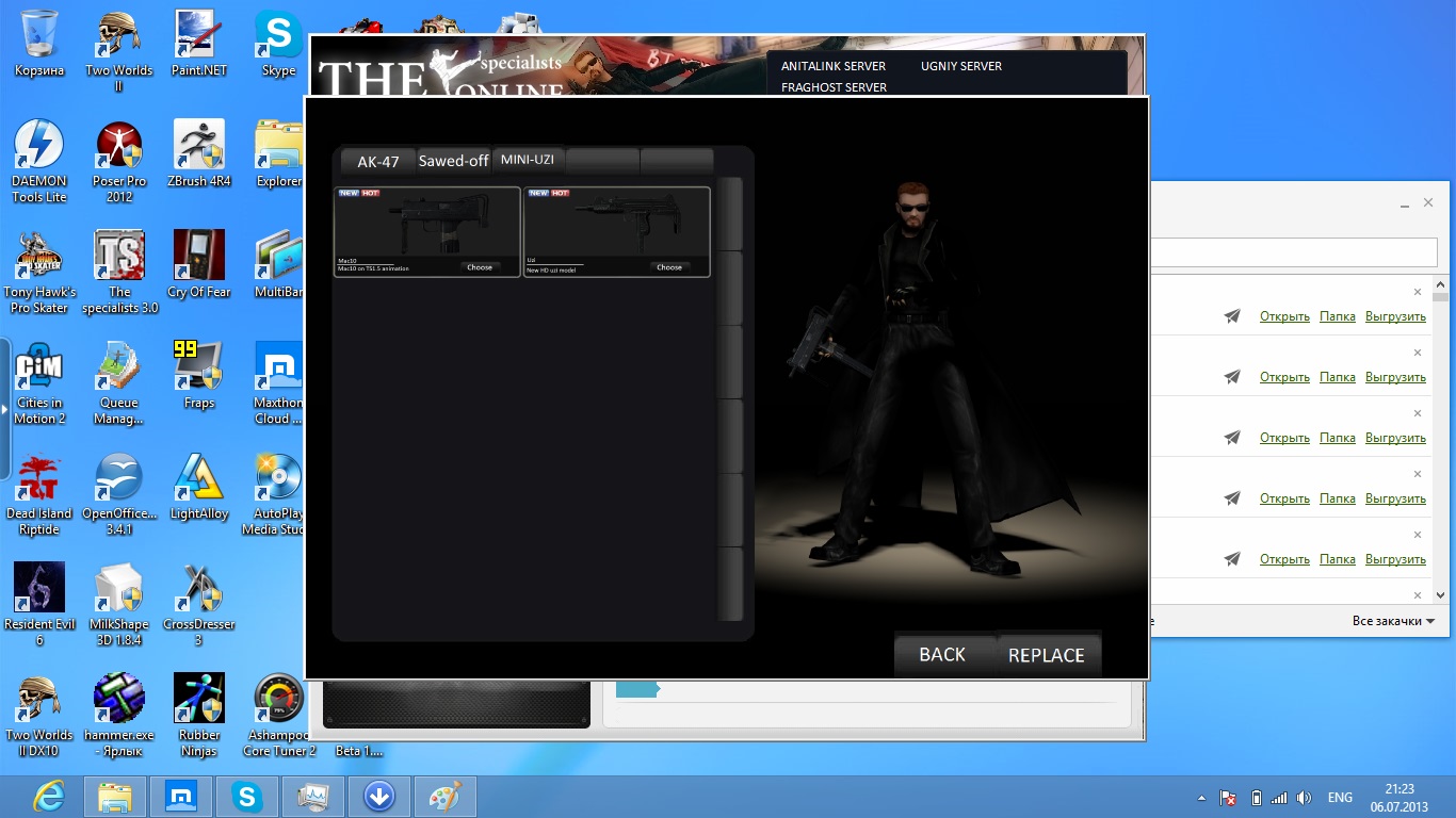 Launcher image - The specialists online mod for Half-Life - ModDB
