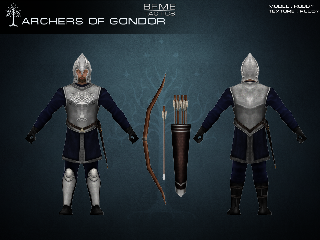 Gondor army image - BFME: Tactics mod for Battle for Middle-earth II ...