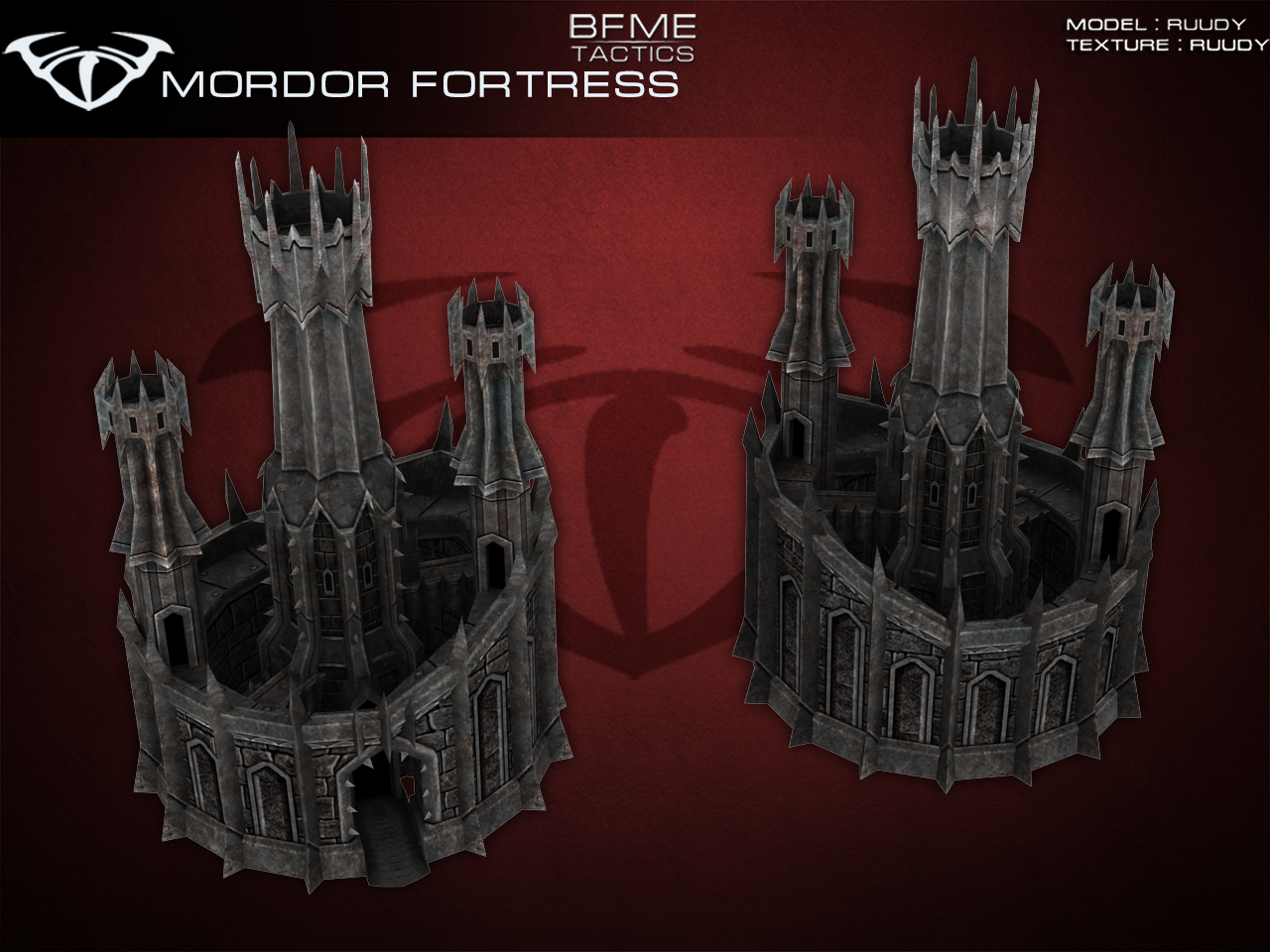 Mordor fortress image - BFME: Tactics mod for Battle for Middle-earth ...