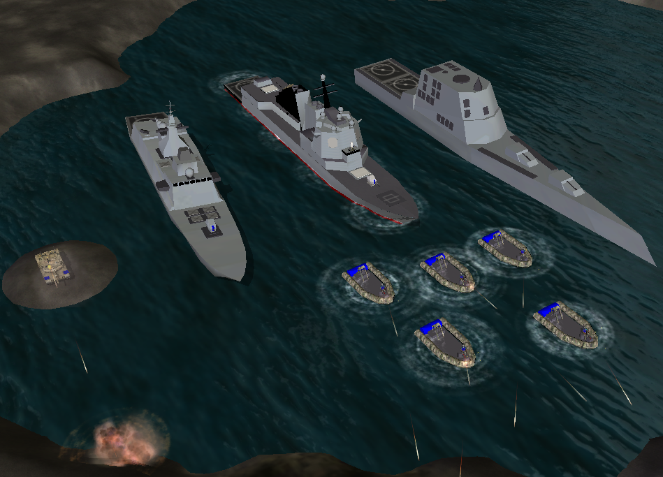 Scale comparison image - Earth Conflict mod for C&C: Generals Zero Hour ...