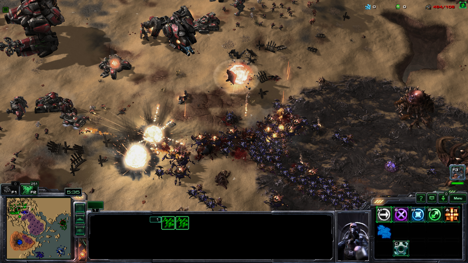 Short gameplay screens 01 image - SCII RS MOD (Real Scale Melee) for ...