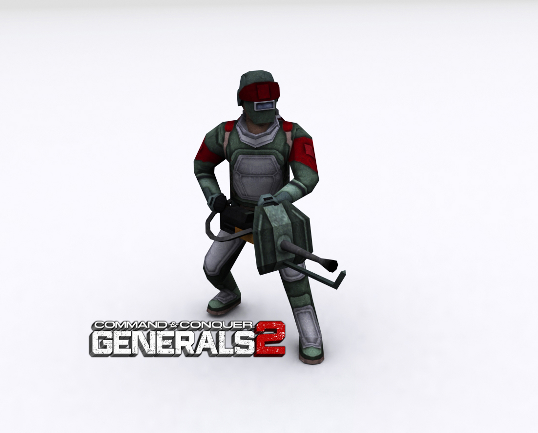 APA new infantry model screenshots image - Command & Conquer: Generals ...