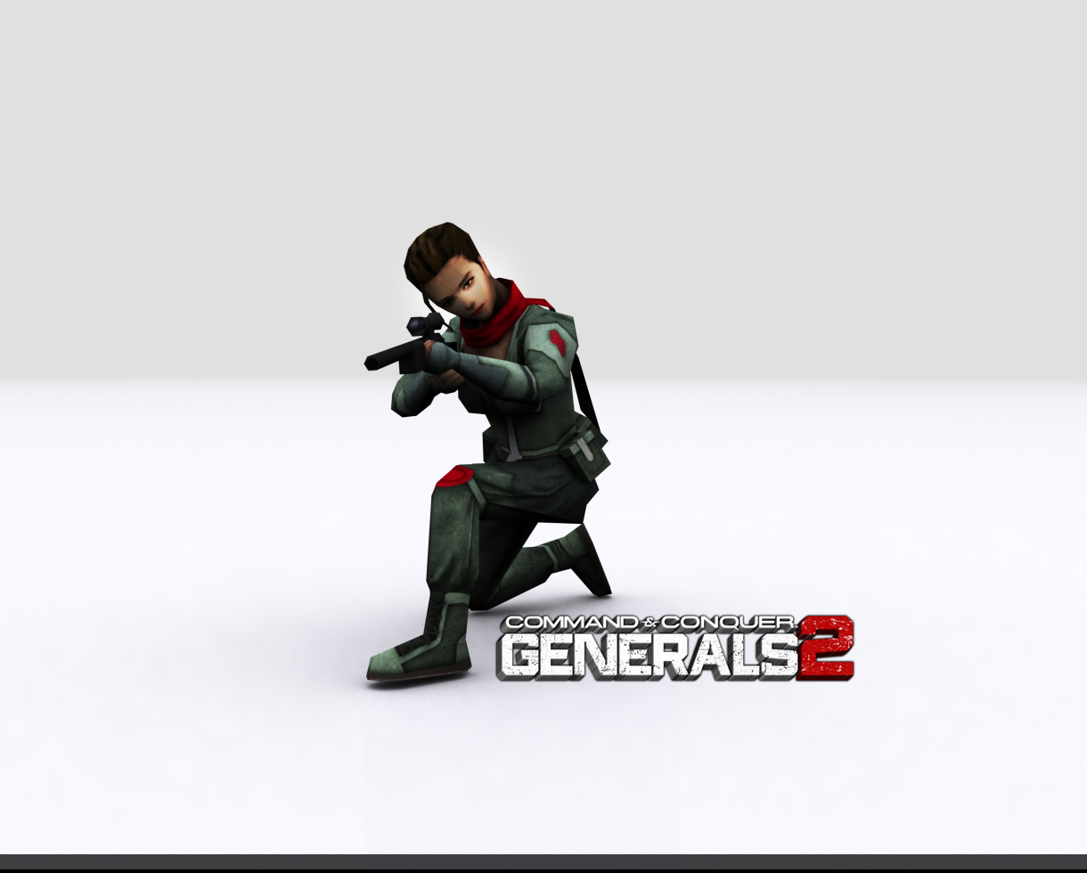 APA new infantry model screenshots image - Command & Conquer: Generals ...