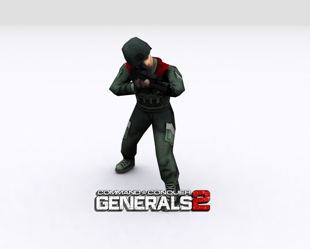 APA new infantry model screenshots image - Command & Conquer: Generals ...