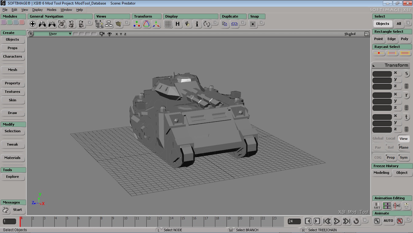 Predator untextured image - Warhammer 40K Rise of the Imperium mod for ...