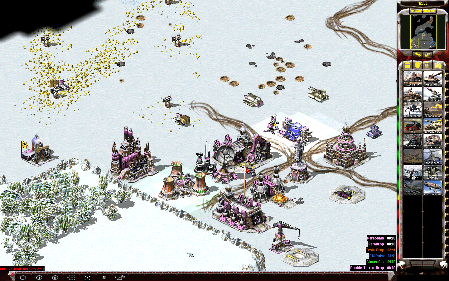 Ingame ScreenShot 17 image - Yuri's Revenge: CnCD2K mod for C&C: Yuri's ...