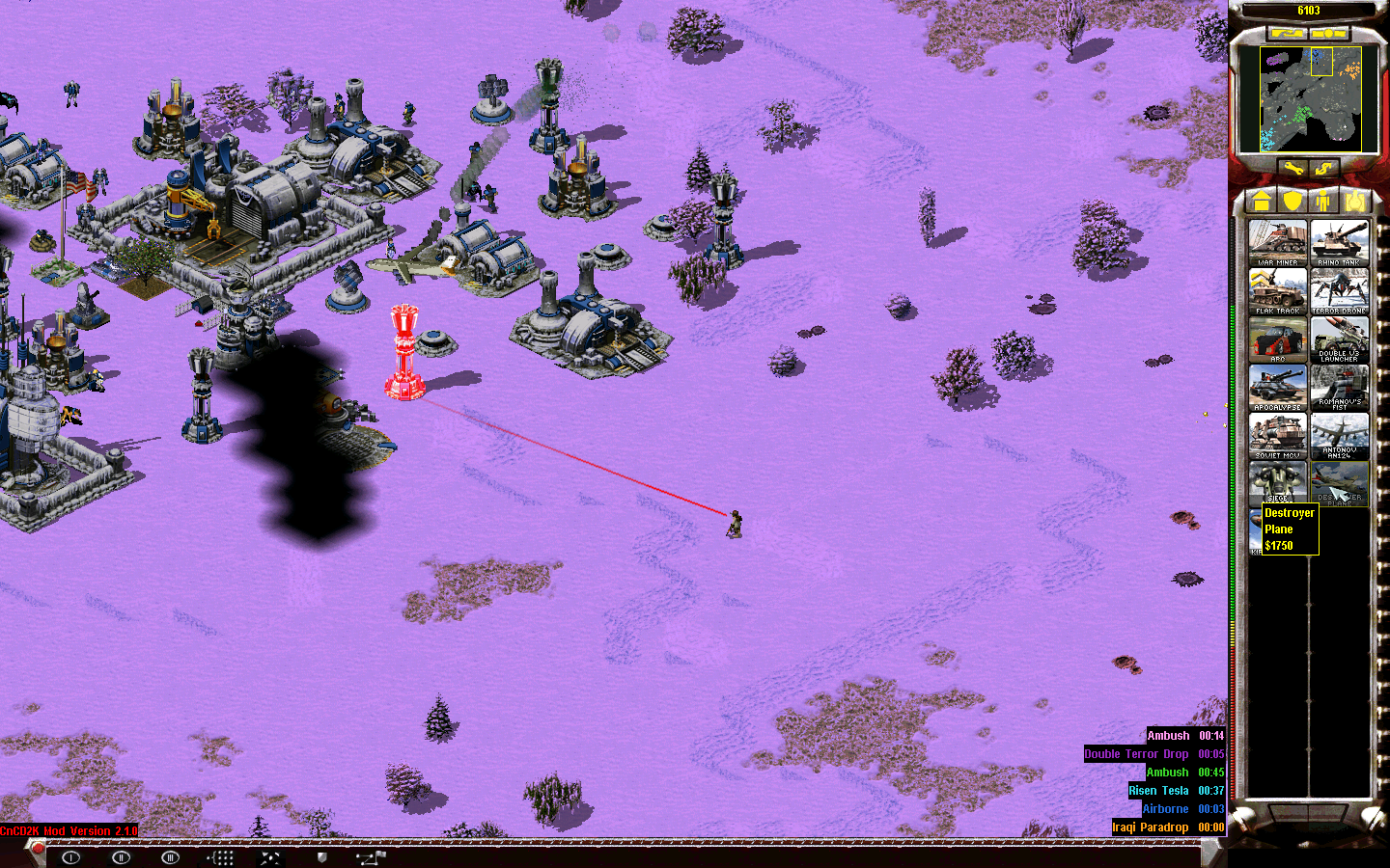 Ingame Screenshot 6 image - Yuri's Revenge: CnCD2K mod for C&C: Yuri's ...