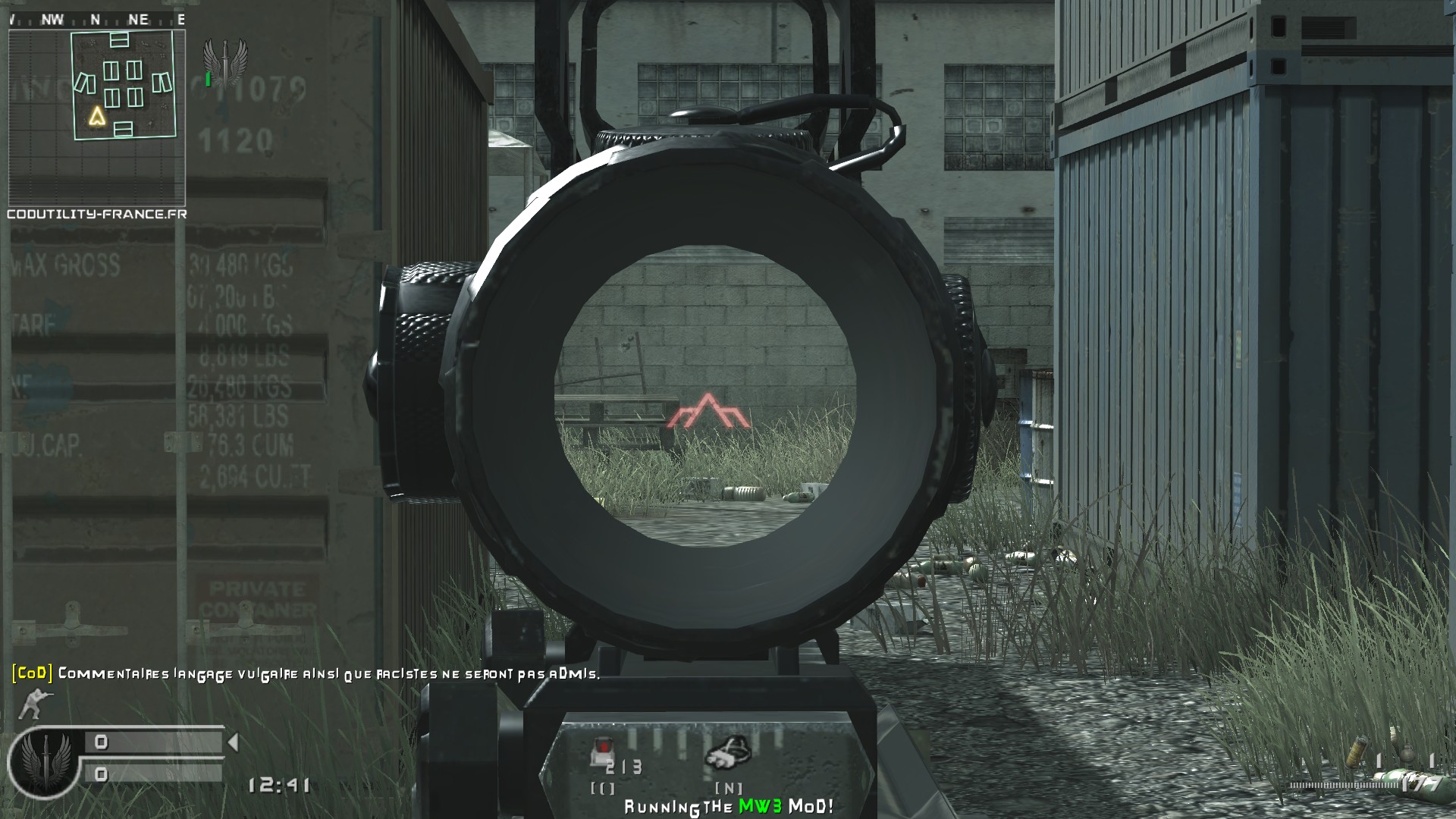Codutility France MW3 weapon spec ops hamr image - ModDB