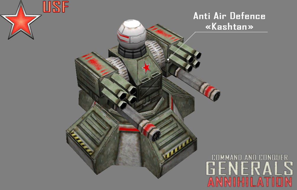 USF AA Defence "Kashtan" image - Generals: Annihilation mod for C&C ...