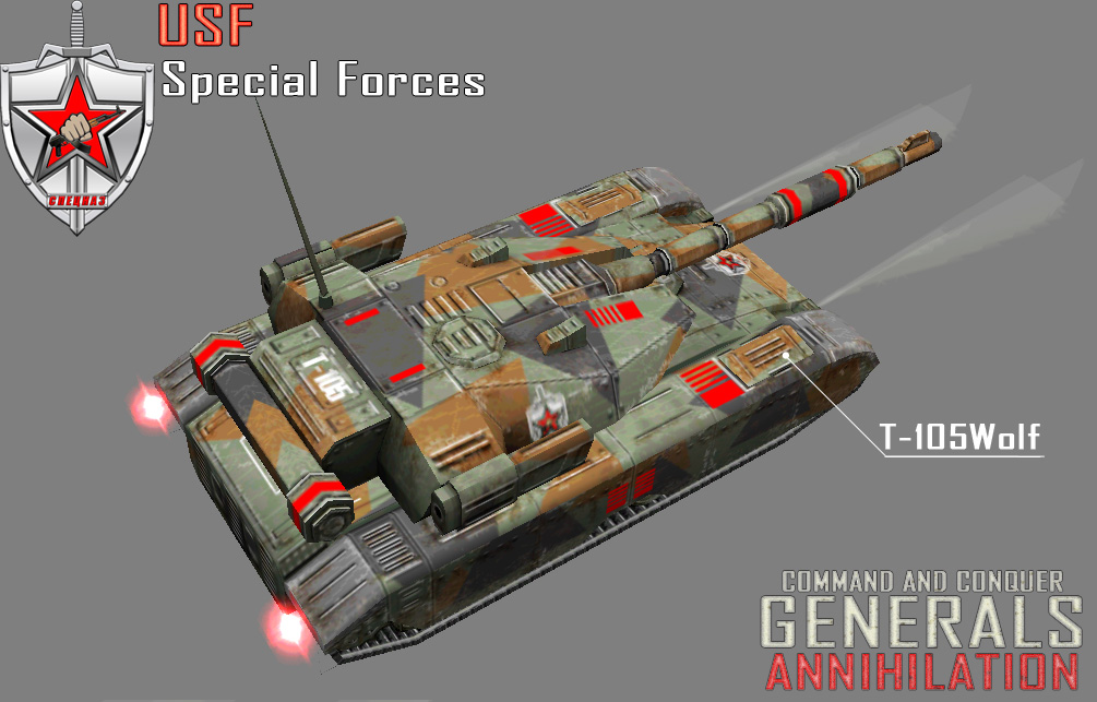 USF T-105 Wolf image - Generals: Annihilation mod for C&C: Generals ...