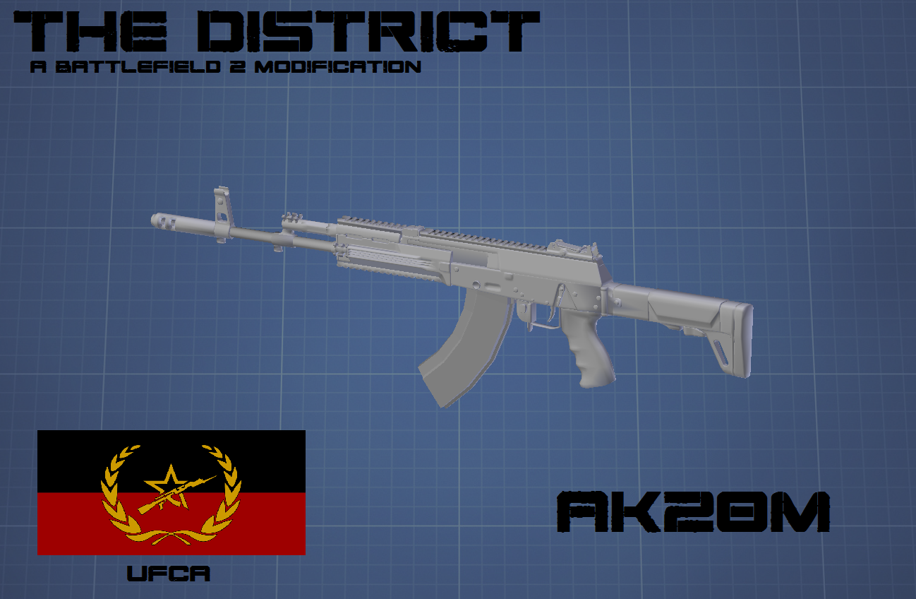 AK-28m image - The District mod for Battlefield 2 - Mod DB