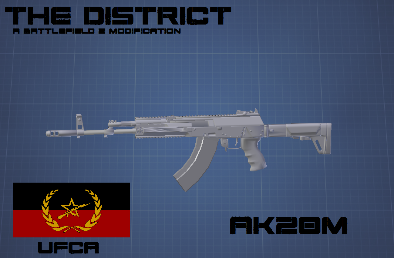 AK-28m image - The District mod for Battlefield 2 - ModDB