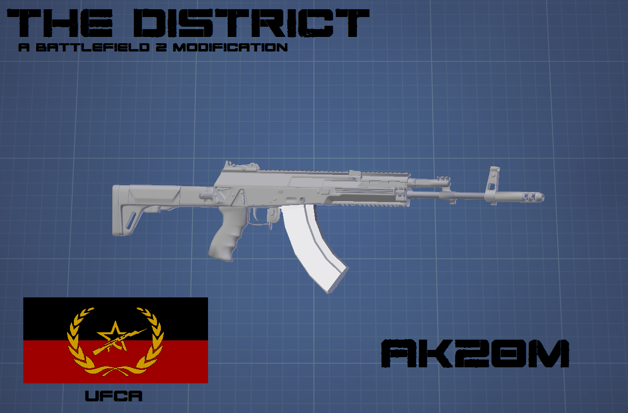 AK-28m image - The District mod for Battlefield 2 - Mod DB