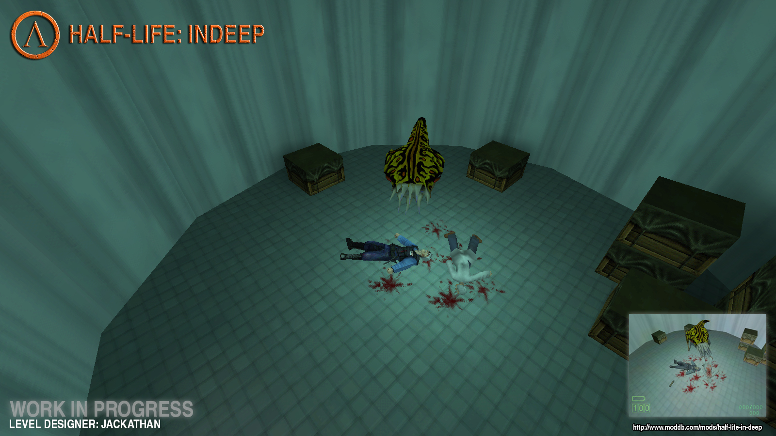 Office Complex: Freezer image - In Deep mod for Half-Life - ModDB