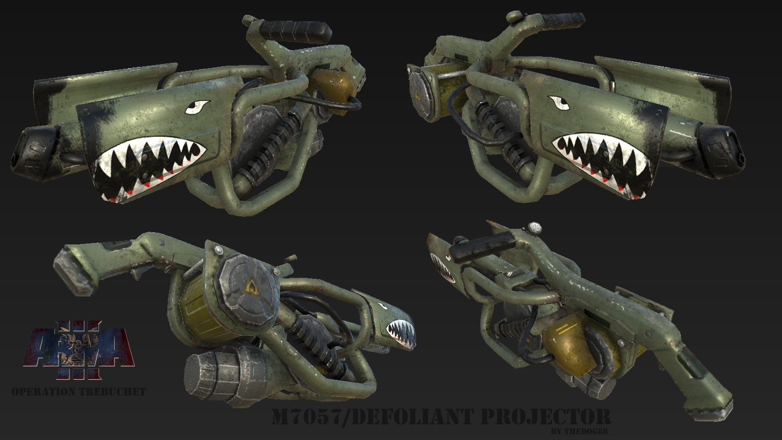 M7057 Defoliant Projector image - Operation: TREBUCHET mod for ARMA 3 ...