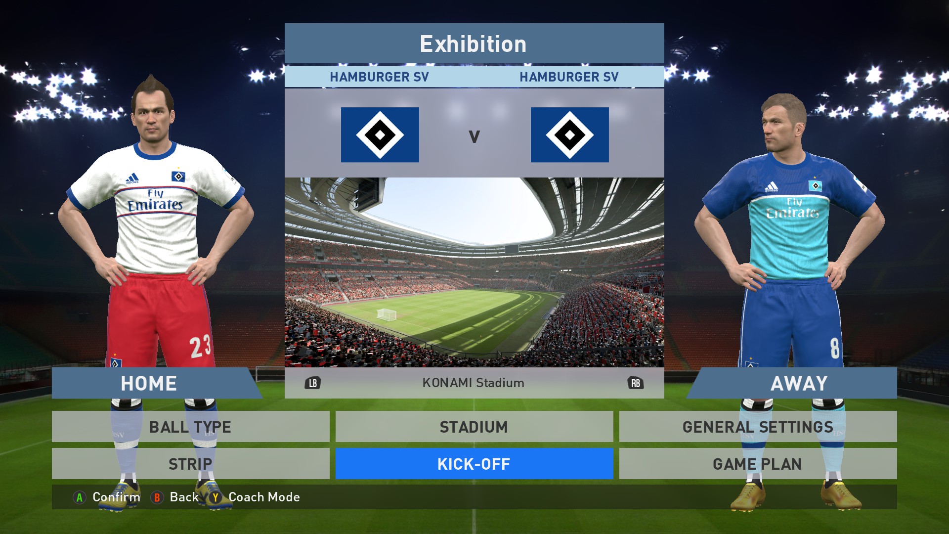 Hamburger SV image - [PES-16] Megaforce teams Add-On mod for Pro ...