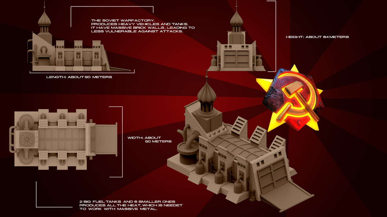 Soviet Warfactory image - Renegade X : Red Alert 2 mod for Renegade X ...