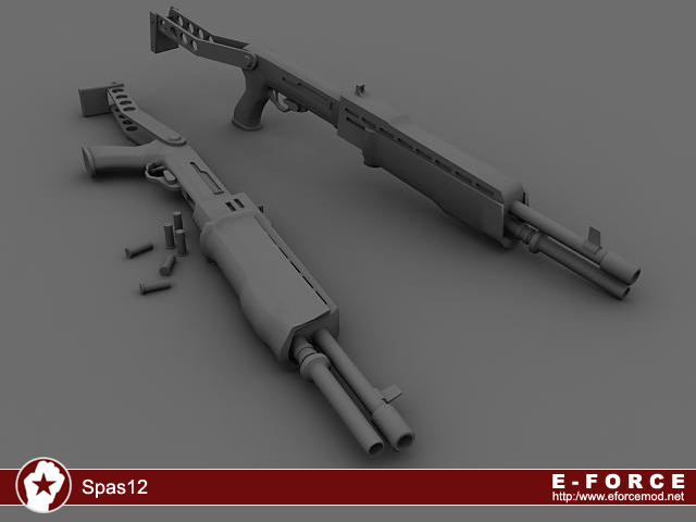 Spas-12 image - E-Force mod for Half-Life 2 - ModDB