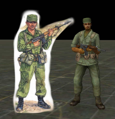 Some comparisons... image - The Bay of Pigs Invasion mod for Men of War ...