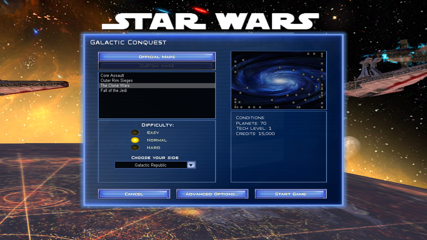 Main Menu image - Star Wars: Rise of an Empire mod for Star Wars ...
