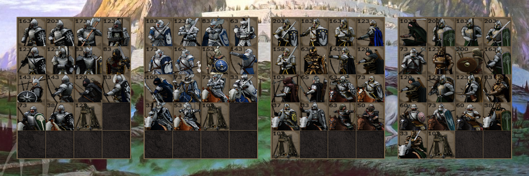 Preview of new unit cards image - Third Age: Reforged mod for Medieval ...