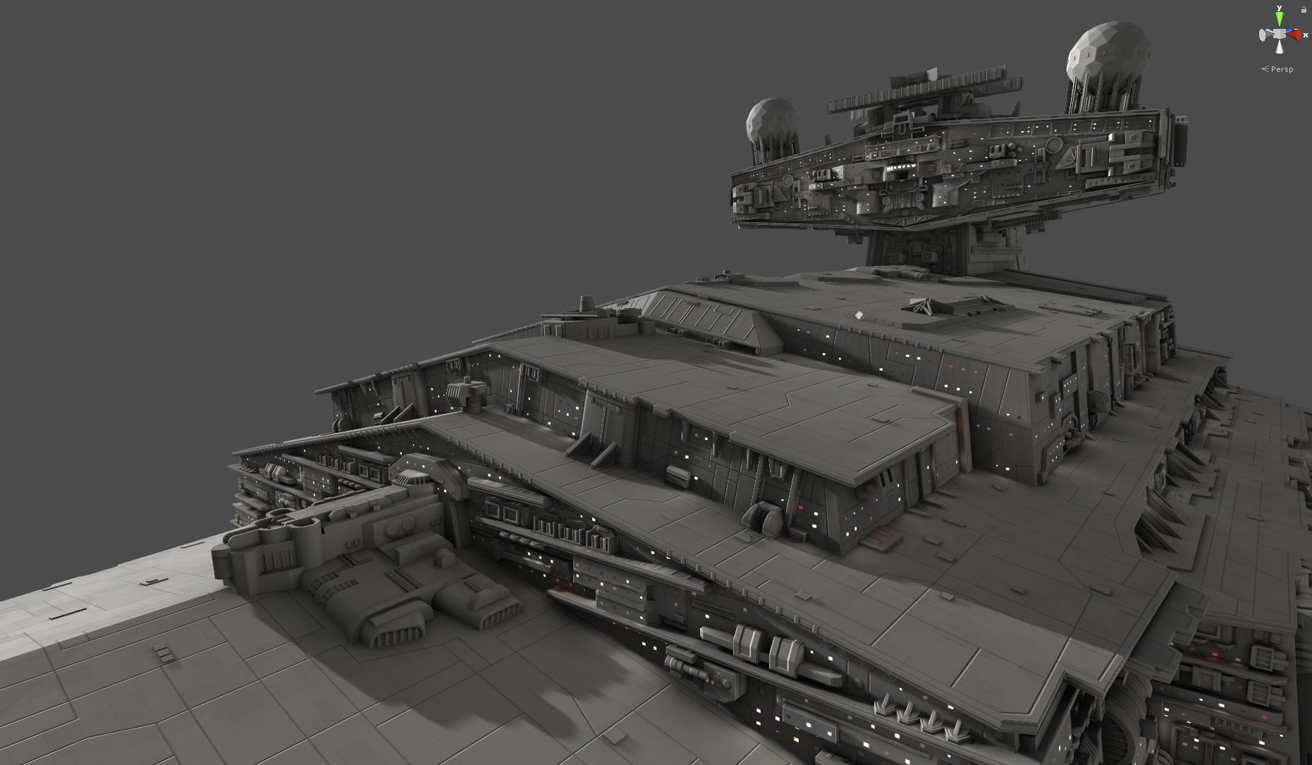 Star Destroyer Texturing and Illumination image - ModDB